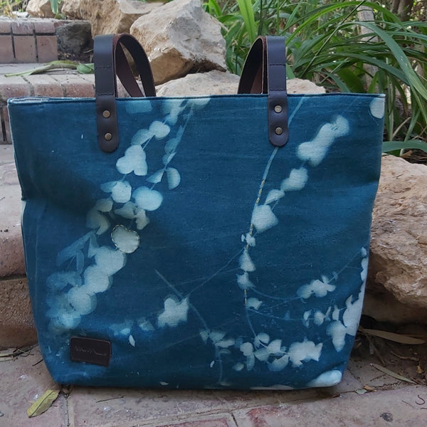 ATP Cyano Print Embroidered Tote Bag – MimCreativeWear